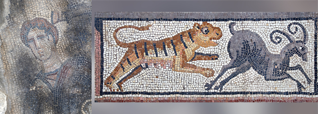 Mosaics of Samson and commemorative inscriptions discovered - Times²