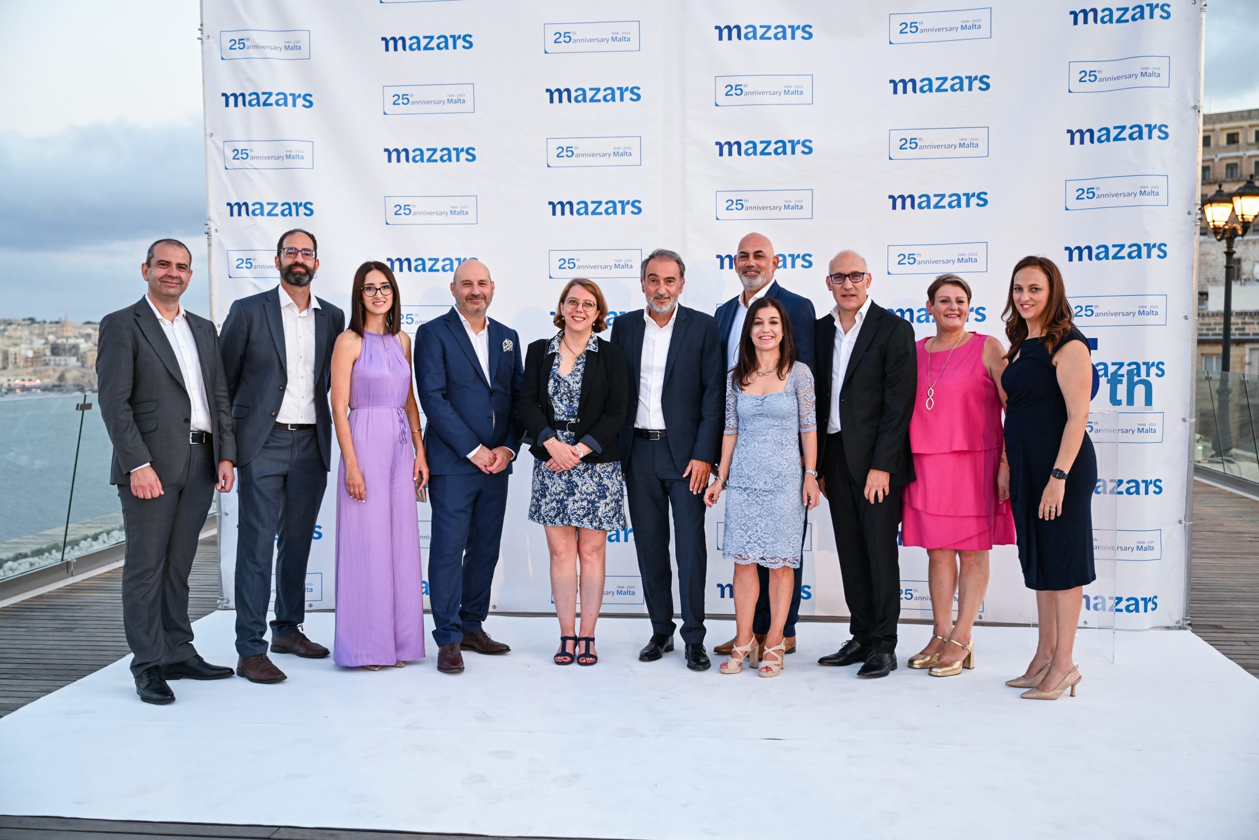 Mazars in Malta celebrates 25th Anniversary - Times²